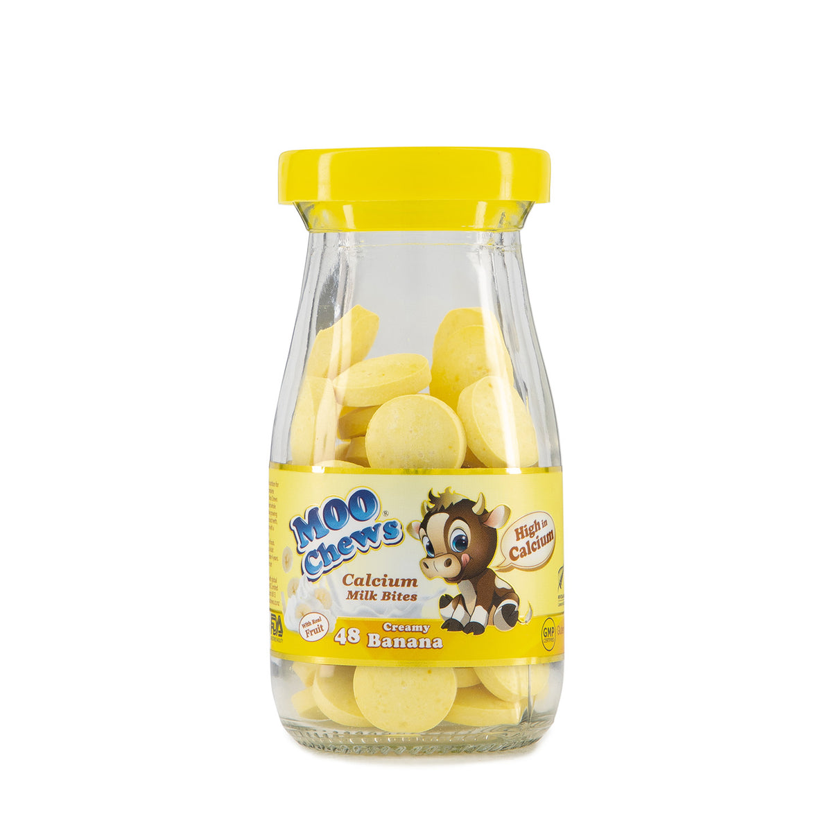 Banana Milk Bites - Bottle (48) – Moo Chews