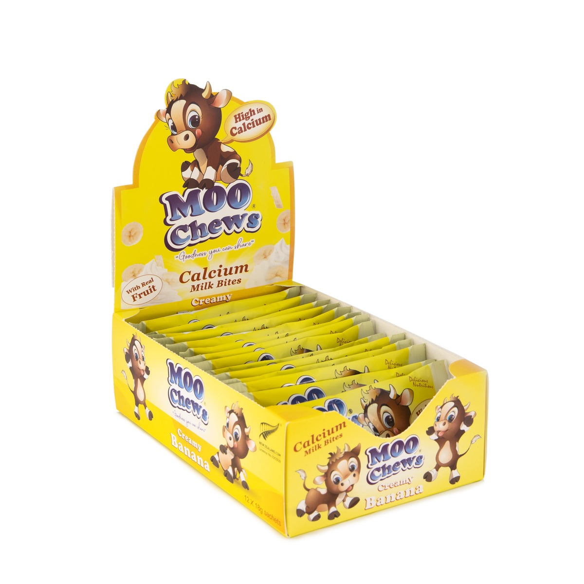 Banana Milk Bites - Carton (12 packs) – Moo Chews
