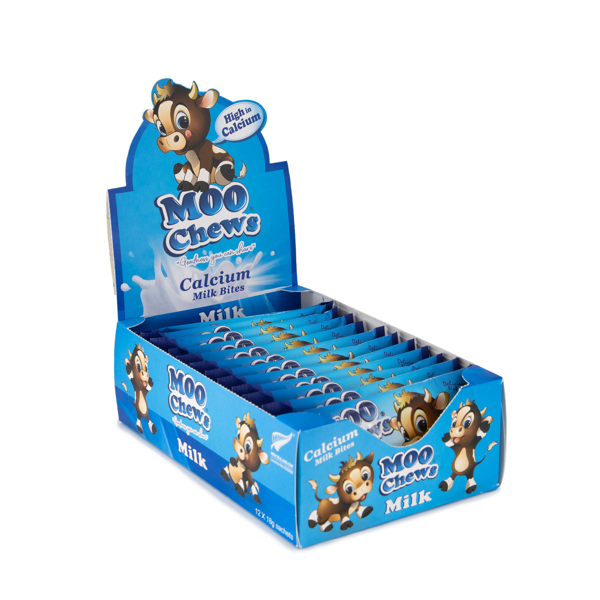 Milk Flavour Milk Bites - Carton (12 packs) – Moo Chews