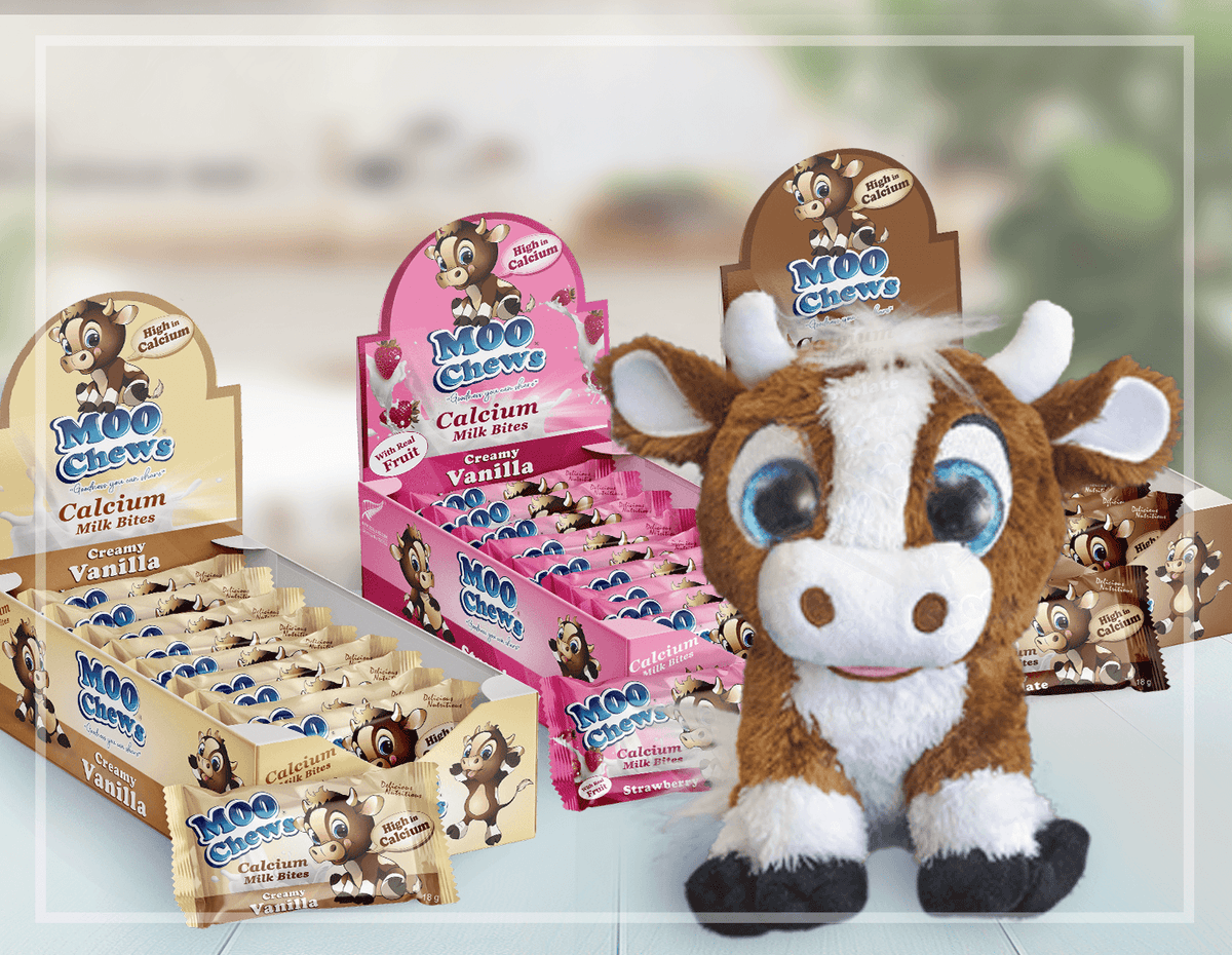 Moo Chews soft toy Cow